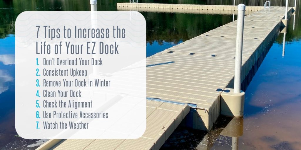 7 Ways to Increase Your EZ Dock's Life Span